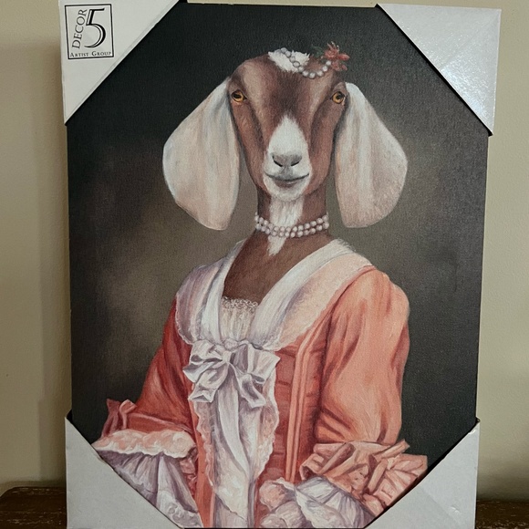 Accents | Goat Art From The Artist Group Decor 5 | Poshmark